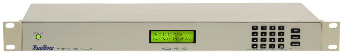 TrueTime Symmetricom NTS-100 GPS NTP Network Time Server Master Clock – ProStudioConnection LLC