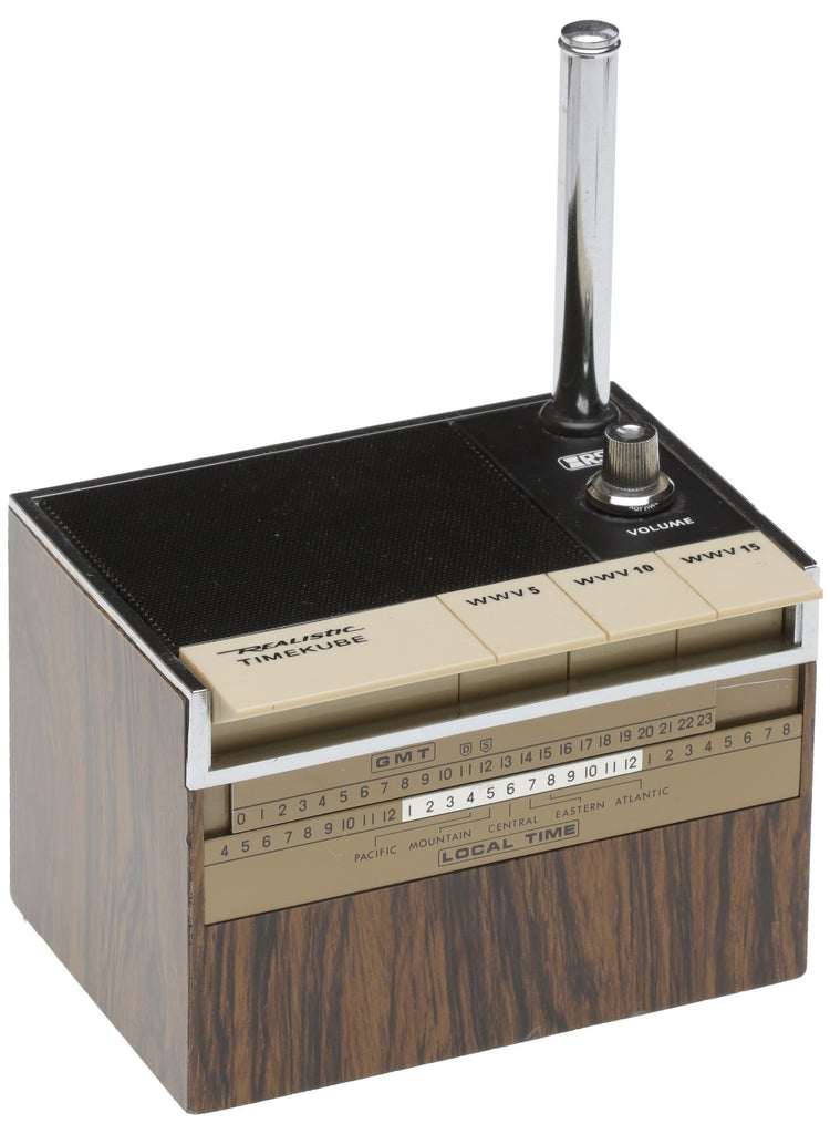 Radio Shack Timekube WWV 15Mhz 10Mhz 5Mhz Vintage Realistic HF Time Re ...